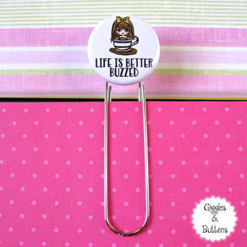 Button Paper Clips - Bookmarks, Planner Clips, Funny, Sassy – Annie's ...