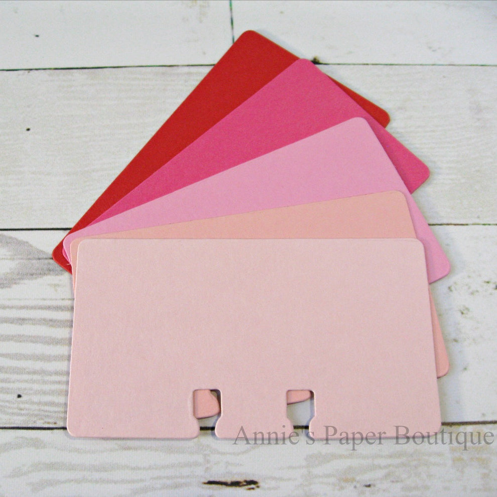 Pink Rotary File Cards - Rolodex - Junk Journal Ephemera, Memorydex ...