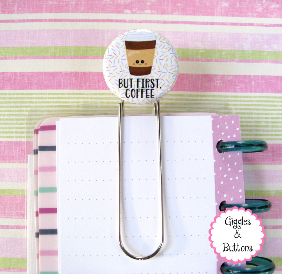 Button Paper Clips - Bookmarks, Planner Clips, Funny, Sassy – Annie's ...