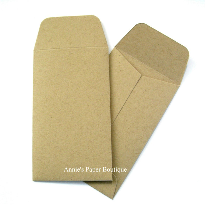 Kraft Mini Seed Packets - Use for Business Cards, Notes, Weddings ...