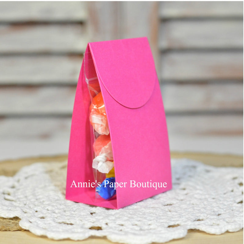 Raspberry Pink Treat Packets - Kits for Candy, Chocolate, Favors ...
